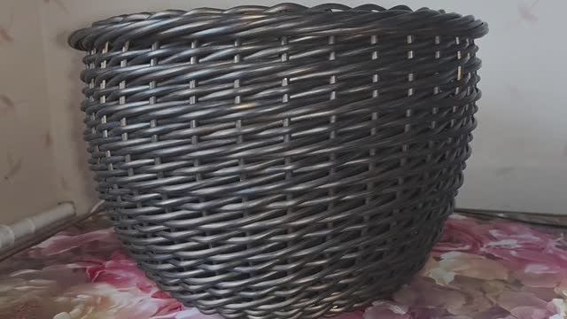 Идеальный расчет ротанга для плетения кашпо #кашпо #расчетротанга #плетение #кашпоизротанга #цветы