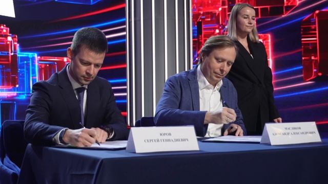 Подписание договора с творческим объединением АМИК.