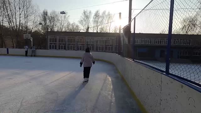 На катке, 29 ноября.