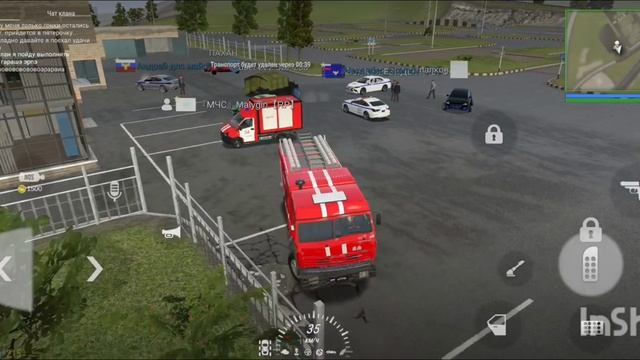 Я и Кирилл работаем пожарными в мадаут 2