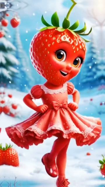 Доброе утречко, с клубникой 👍😁#нейросеть