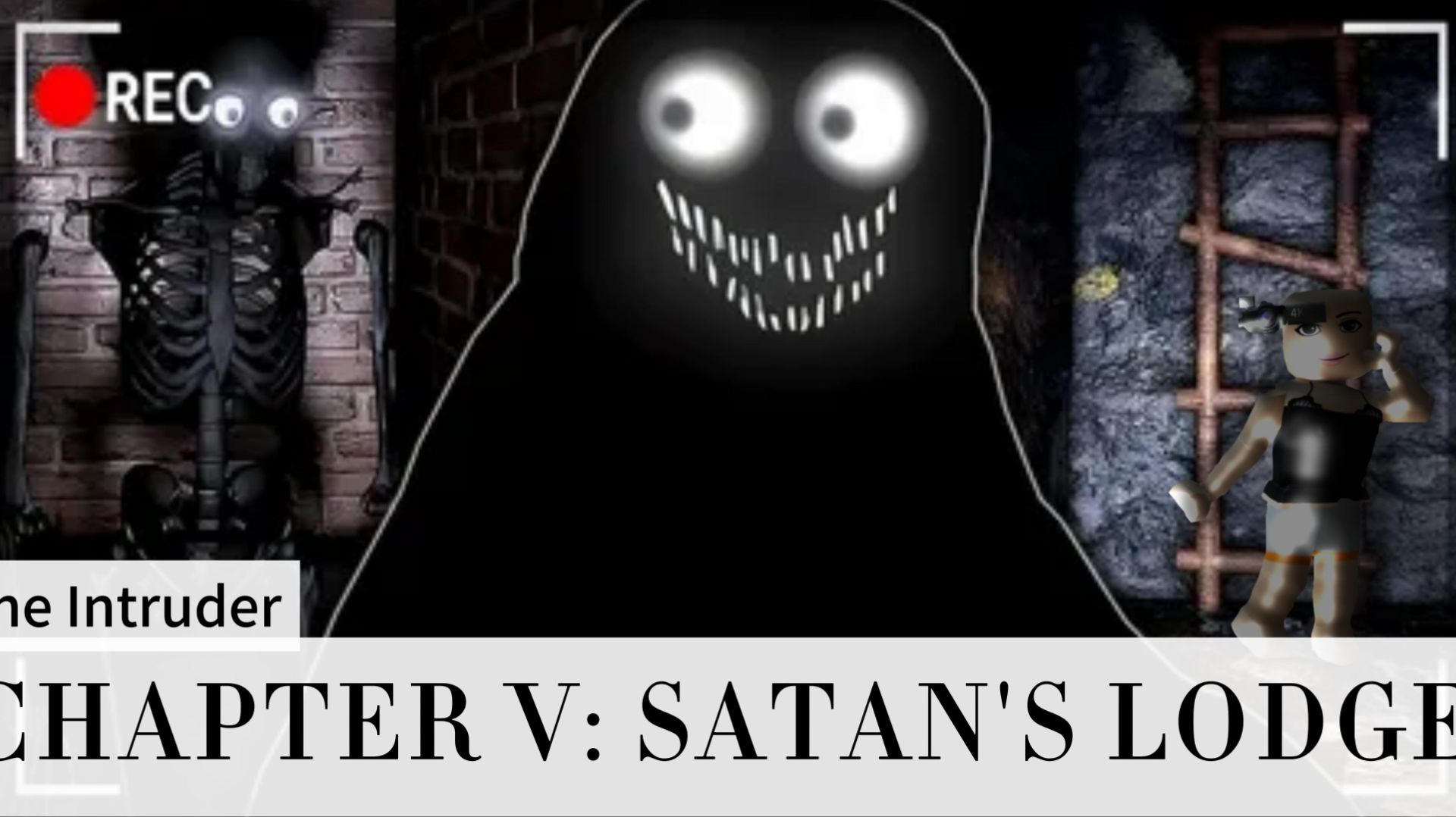 The Intruder - Chapter 5: Satan's Lodge - GOOD & BAD endings [Full Walkthrough] - Roblox. 👹