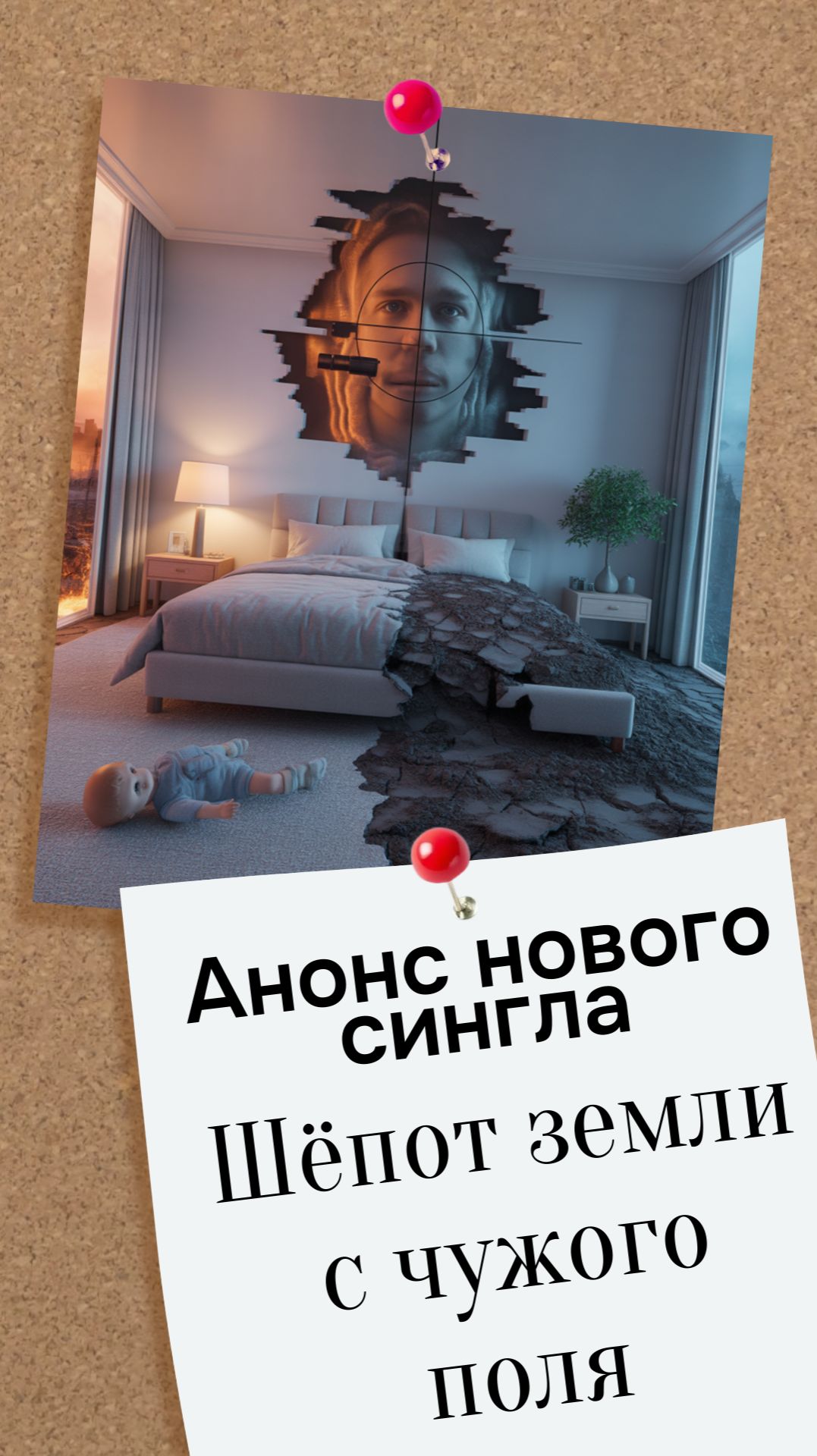 Анонс песни про ПТСР «Шёпот земли с чужого поля» #птср #посттравматическийсиндром #психолог #флэшбэк