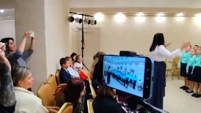 Конкурс хоровых отделений хора "Росинка"