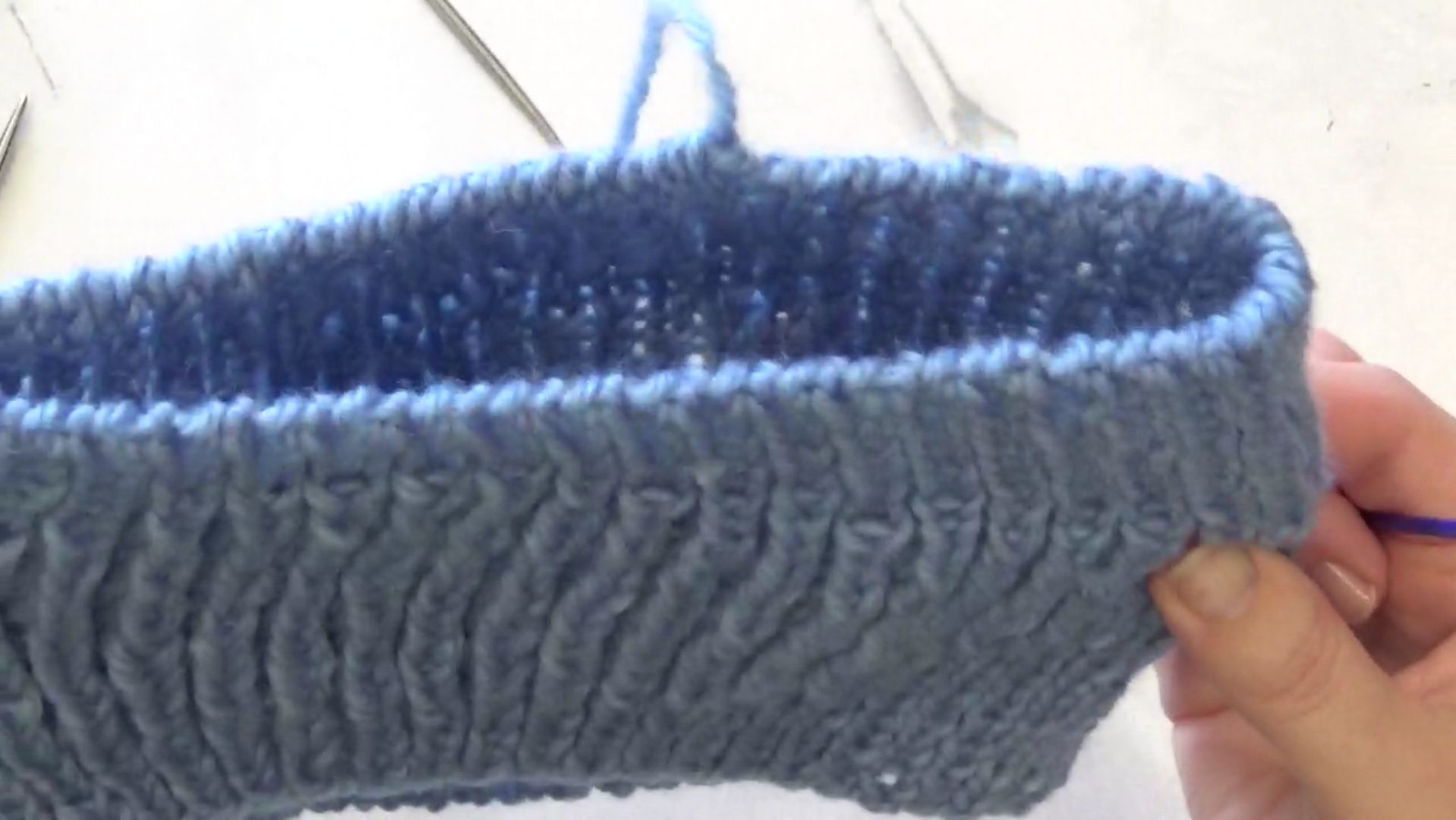 Закрытие резинки ИГЛОЙ/ ПРОСТОЙ СПОСОБ !