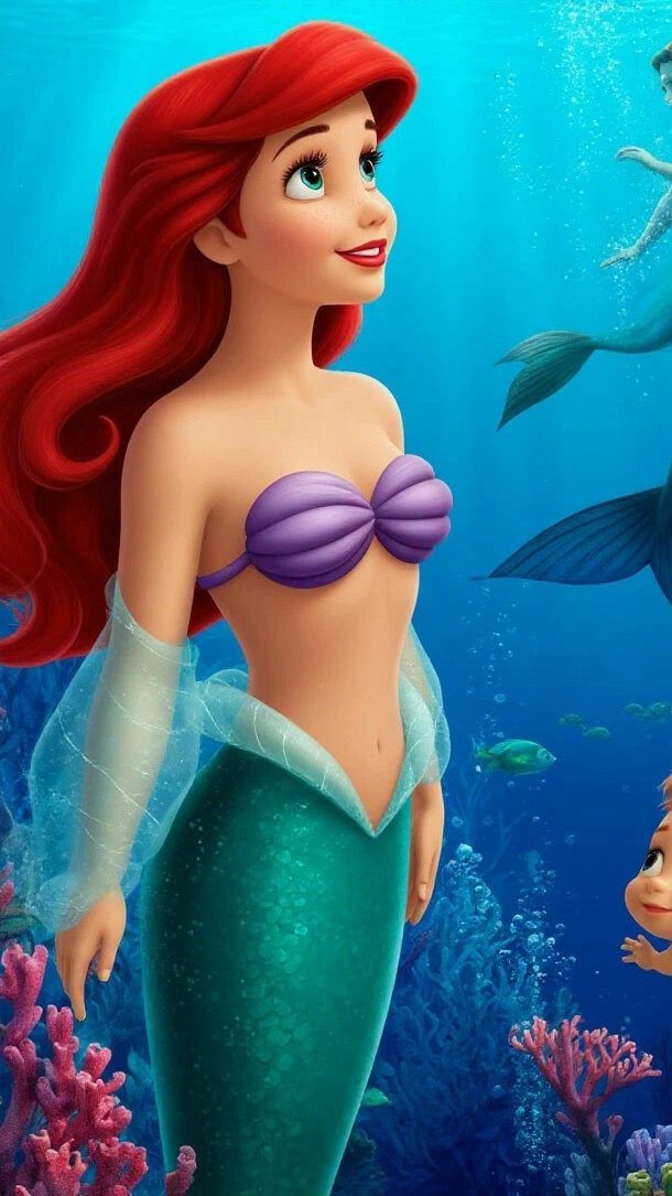 РУСАЛОЧКА И МОРЕ. КРАСИВОЕ ВИДЕО. СМОТРИТЕ ПРОДОЛЖЕНИЕ.