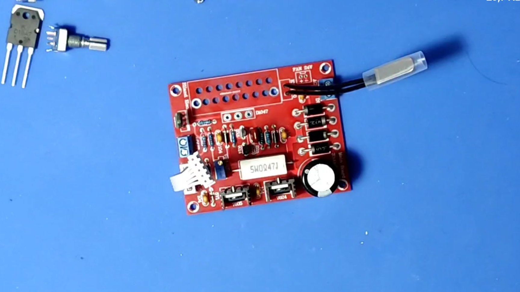 1 часть.БП для начинающих с вольт-амперметром.Сборка основного блока.