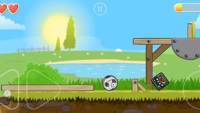 RED BALL 4 игра для детей. #1 1 - 15