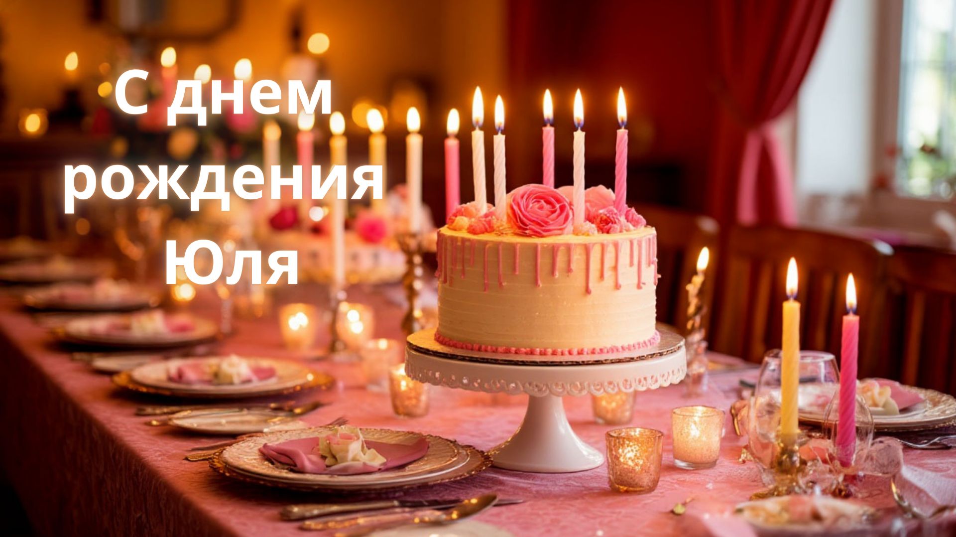 С ДНЕМ РОЖДЕНИЯ, ЮЛЯ ! Душевная песня.