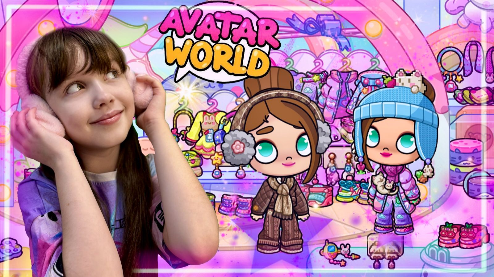 Обновление ЗИМА Часть 2 в Avatar World. Снег в Стардаст #avatarworld #аватарволд #обновление