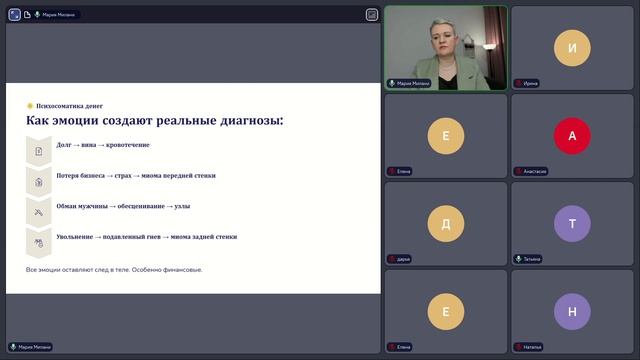 Эфир по Психосоматике - 29 ноября 2025 года