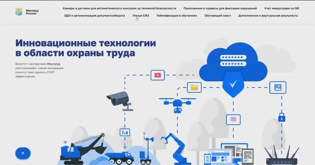 Анимация МинТруд #design #logo #illustration #animation #figma