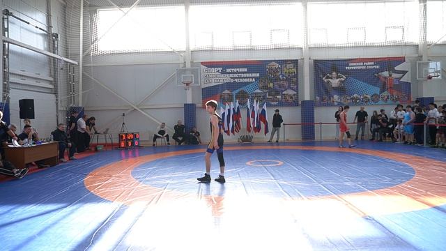 Финальный поединок! Вес 48 кг. Большаков Андрей (Краснодар)-Писаренко Вячеслав (Динской р-н)