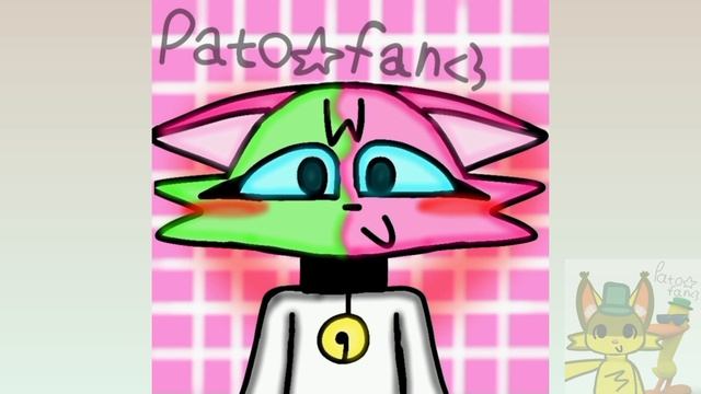 Арт для моей любимки Rico_kit✨️🩷💚