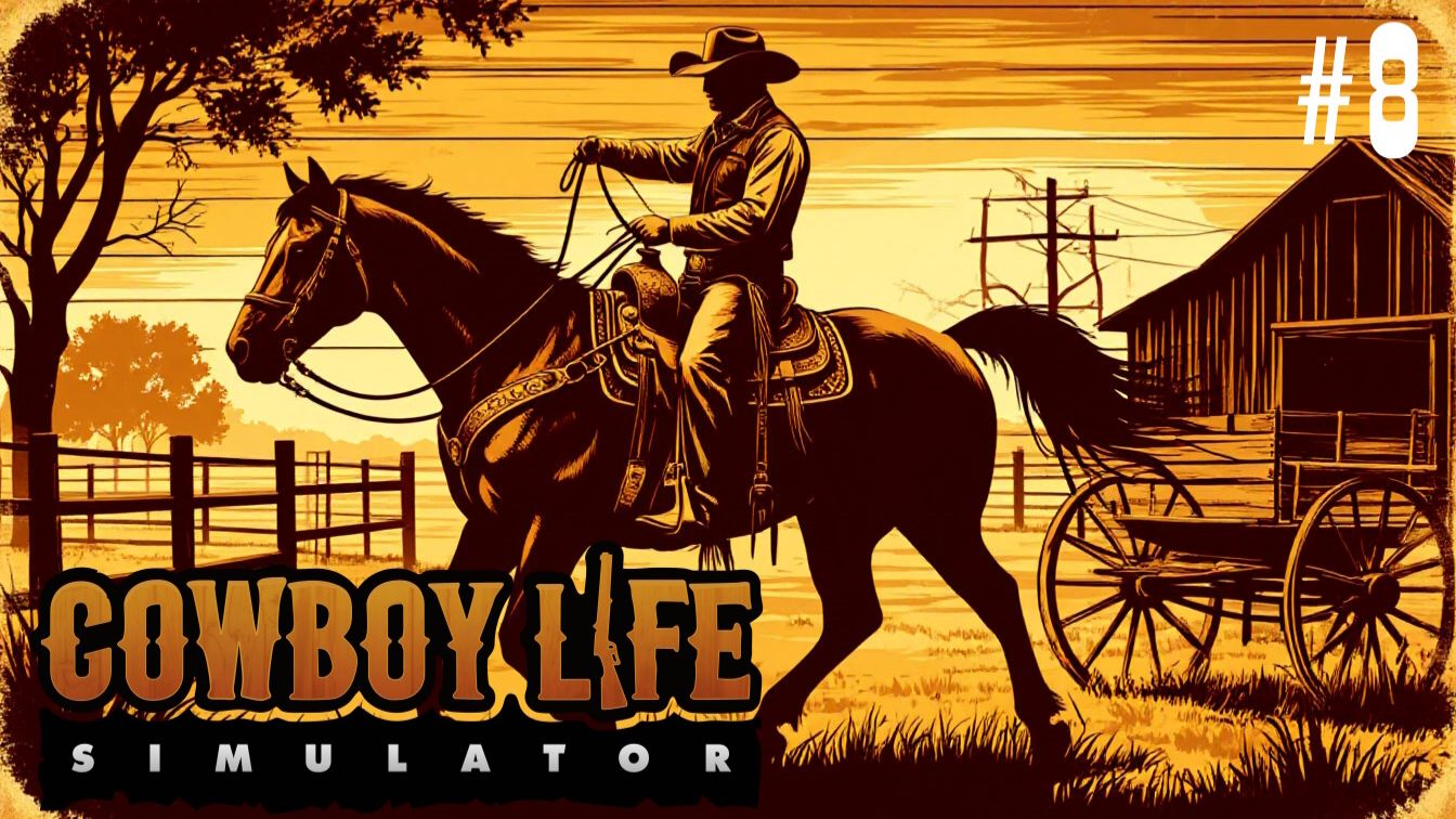 Cowboy Life Simulator -  ДУМАЮ РАЗВОДИТЬ СКОТ ИЛИ ЧТО СЛУЧИЛОСЬ С ВОДОЙ🕹Эпизод 8