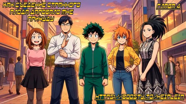 Как съедение странного плода даровало мне причуду - Глава 4 | Альтернативный сюжет по МГА и Ван Пису