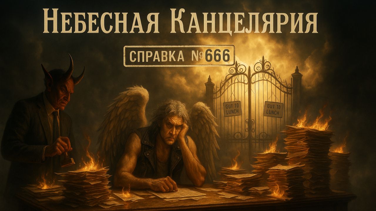 Небесная канцелярия — ироничный хард рок о бюрократии в раю и аду