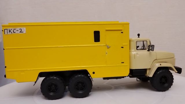 Подъёмник Каротажный Самоходный (ПКС - 2) на шасси Краз 250.