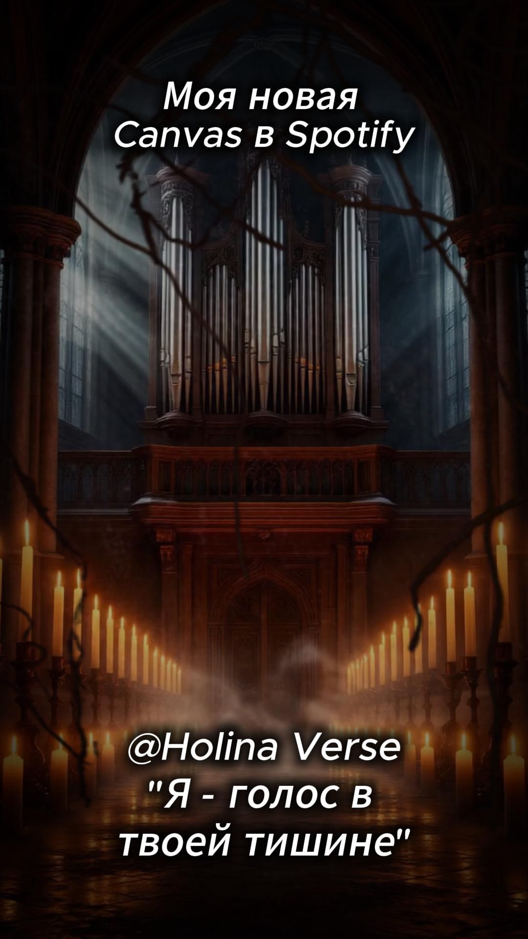 🖤 Я - голос в твоей тишине | Holina Verse | Рок-опера #РокОпера #ОперныйДуэт #Готика #SpotifyCanvas