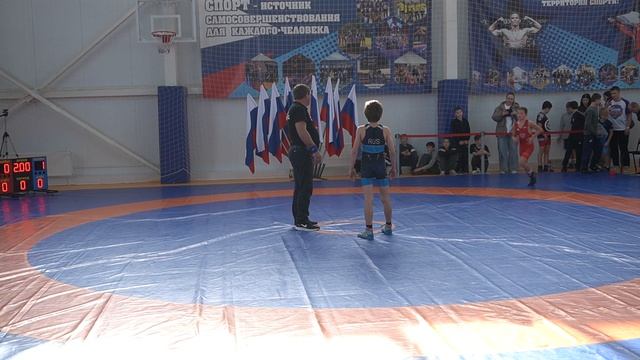 Битва за золото юных борцов! 35 кг. Милащенко Ярослав (Славянск)-Соломонов Александр (Краснодар)