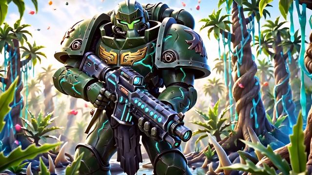 Green Warhamer 40000