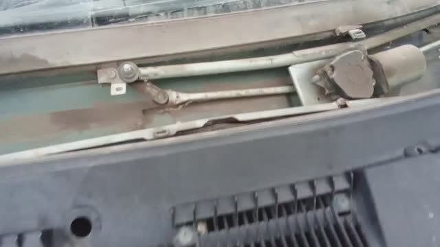 Снятие жабо на ниве Шевроле, прочистка дренажей