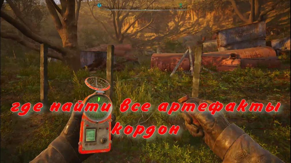 где найти все артефакты кордон