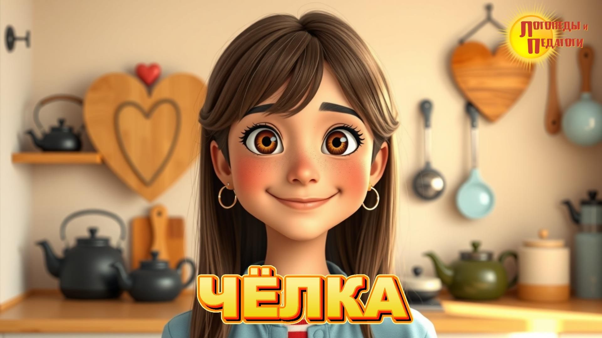 Чёлка (быстрая). Весёлая развивающая песня для детей