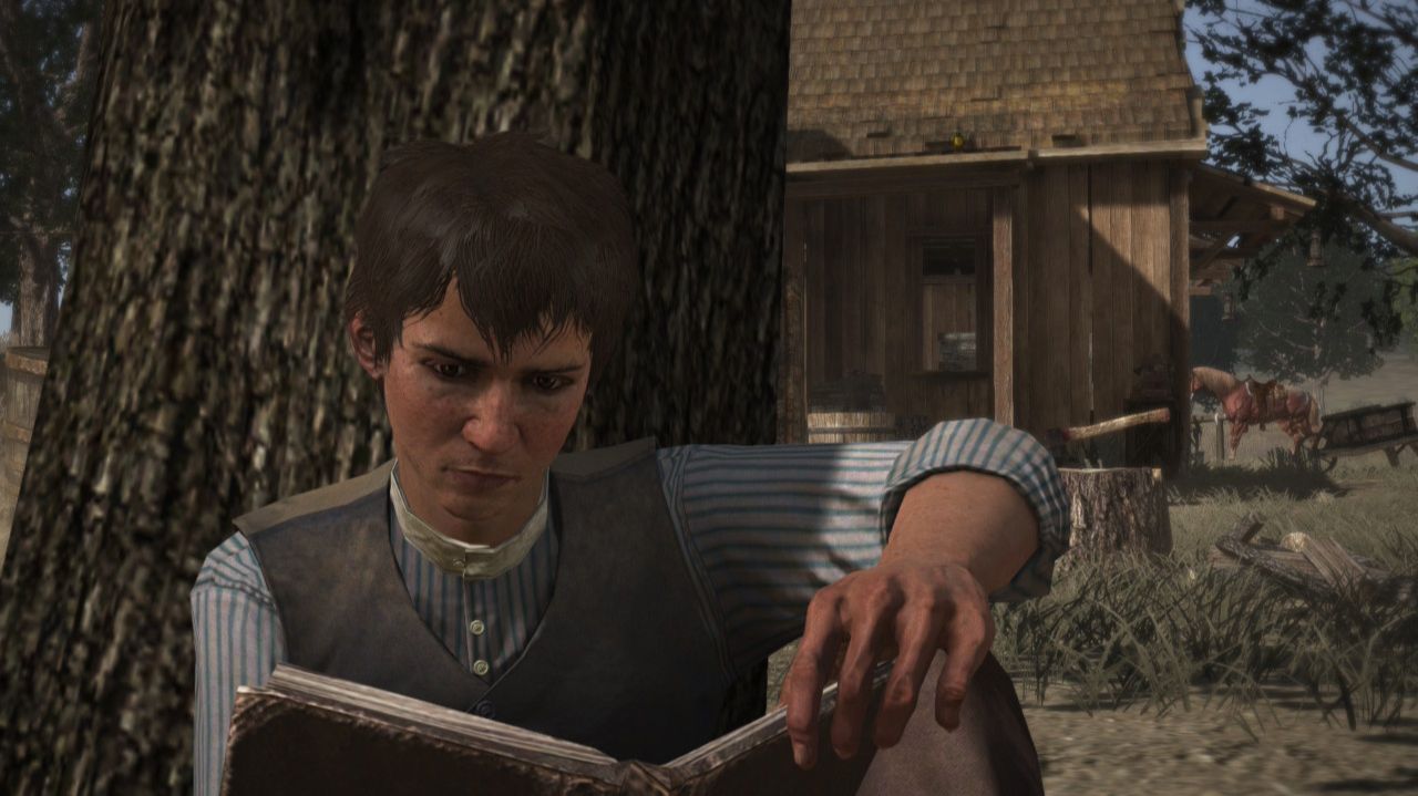 Джон Марстон и сын