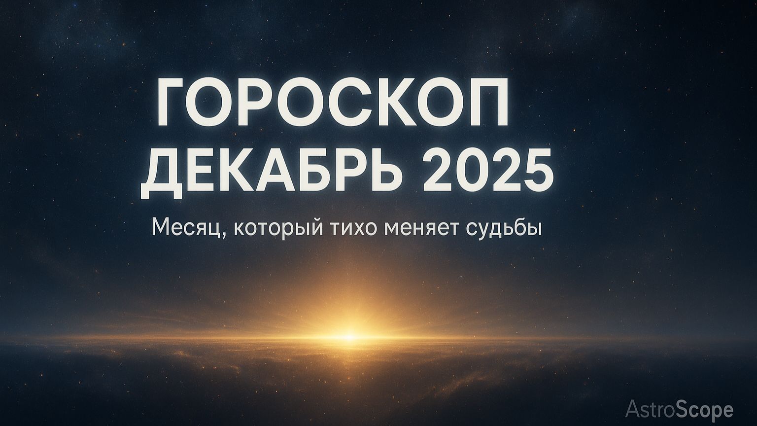 Декабрь 2025 уже начал менять энергетику года — и то, что вскроется, удивит многих