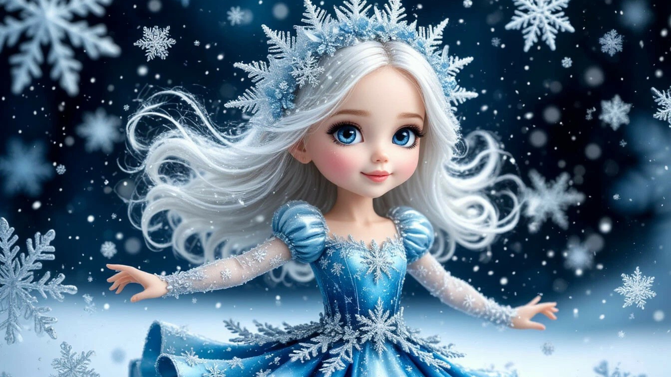 ТАНЕЦ СНЕЖИНКИ.