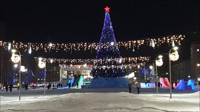Ухта-2023 НГ на Комсомольской площади