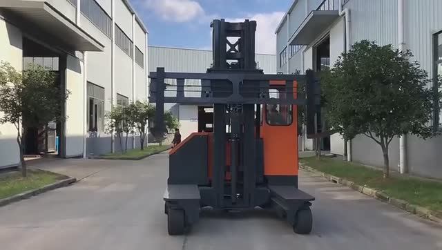 Обзор работы вил - многоходовой электропогрузчик для длинномерного груза MiMA