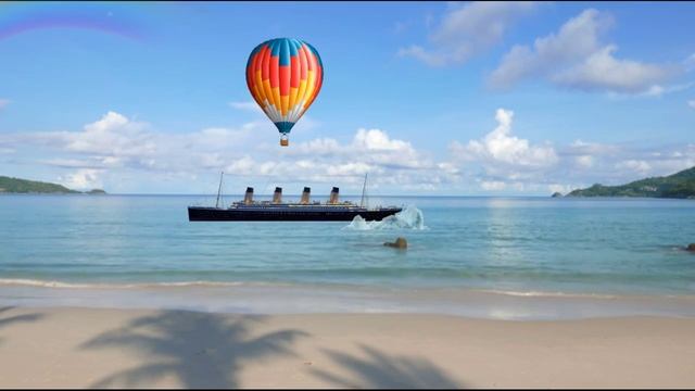 пляж титаник айсберг