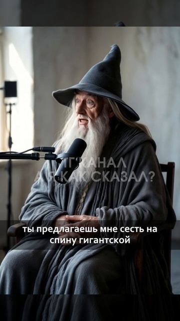 Гендальф на подкасте. Отвечает на главный вопрос