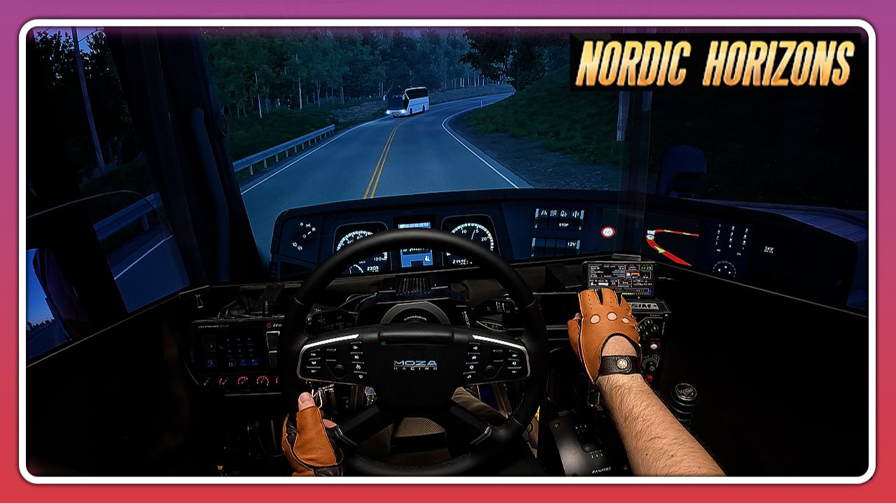 Первый взгляд на DLC Nordic Horizons – ETS2 из кабины