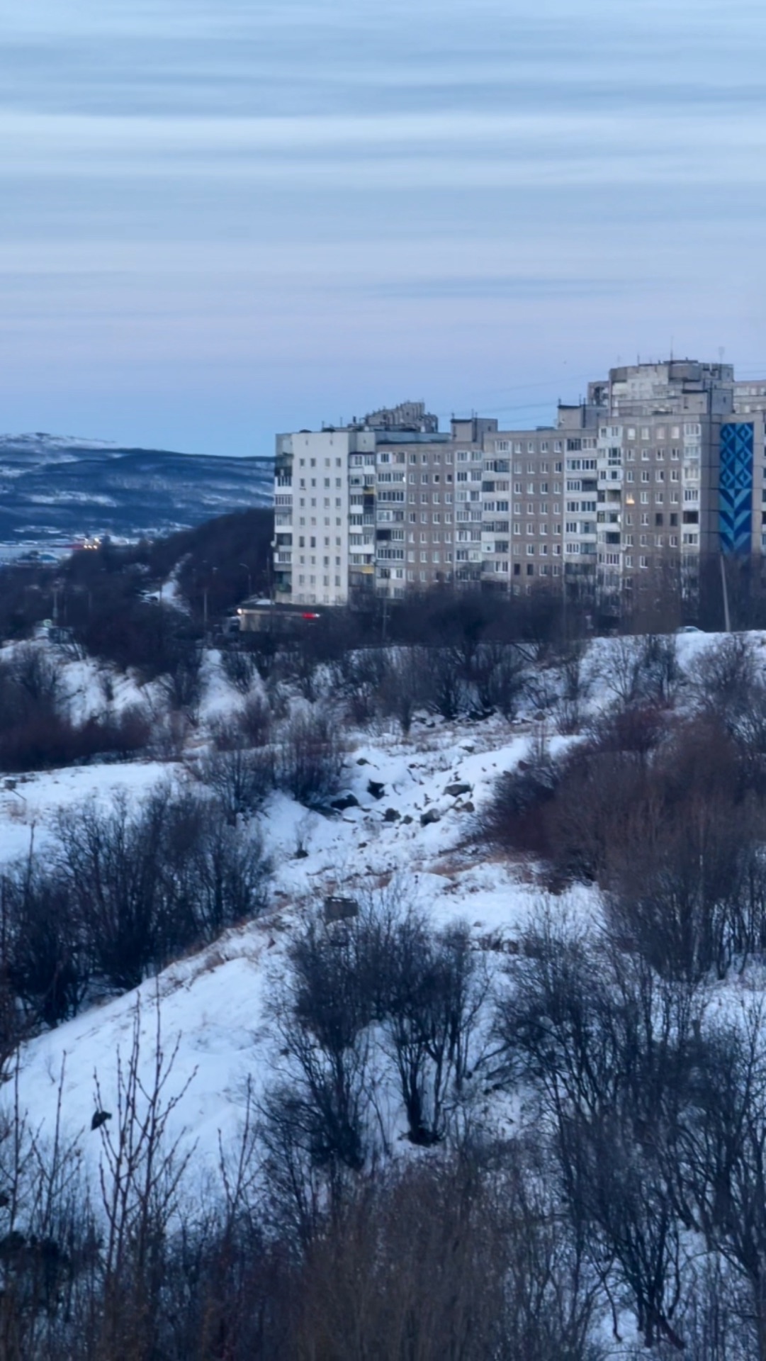 Последний световой день в этом году в Мурманске | Прогулка