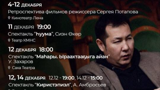 Фестиваль творчества режиссера Сергея Потапова: 04 - 14.12.2025