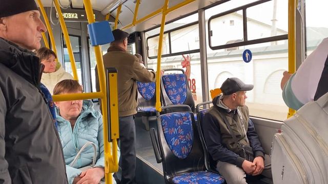 Пенза. Поездка на троллейбусе УТТЗ-6241.01 «Горожанин» № 2341, маршрут 7