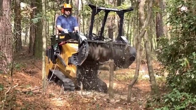 🔵  Мульчер мини лесной MSSK90 @OSMAMULCHERS для мини-погрузчиков 1-2тн VermeerCTX100_02