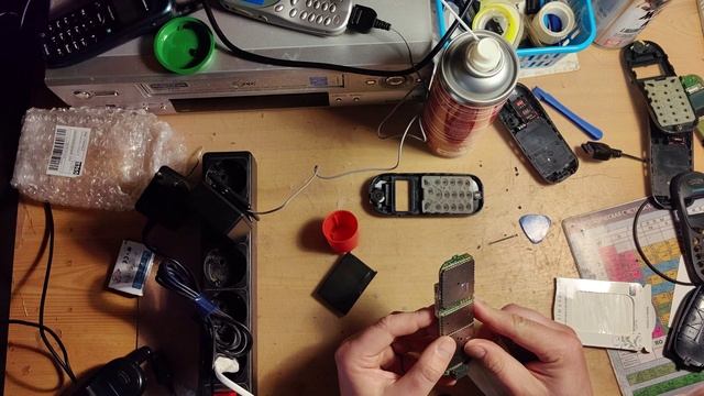 Включение Siemens A35, подборка аккумуляторов