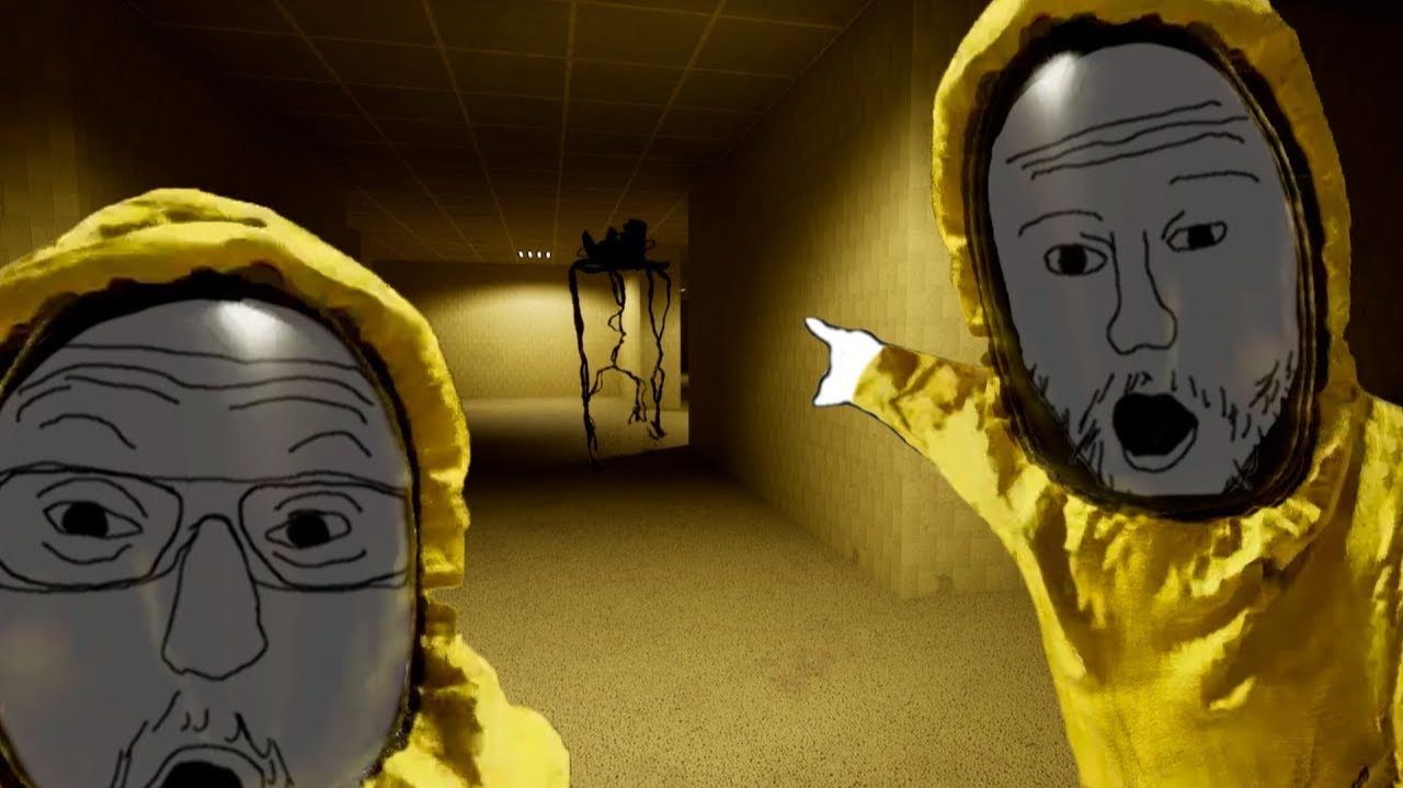 Как мы а Escape The Backrooms  играл (1 серия)