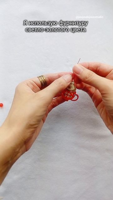 Сережки Новогодние Ёжики 🦔 из акрила