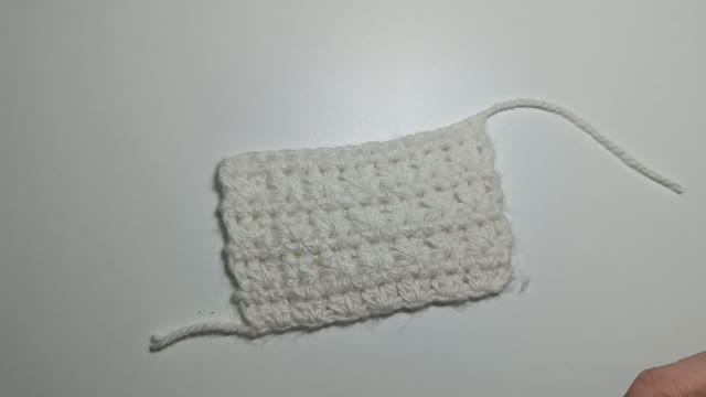 Простой узор крючком №101