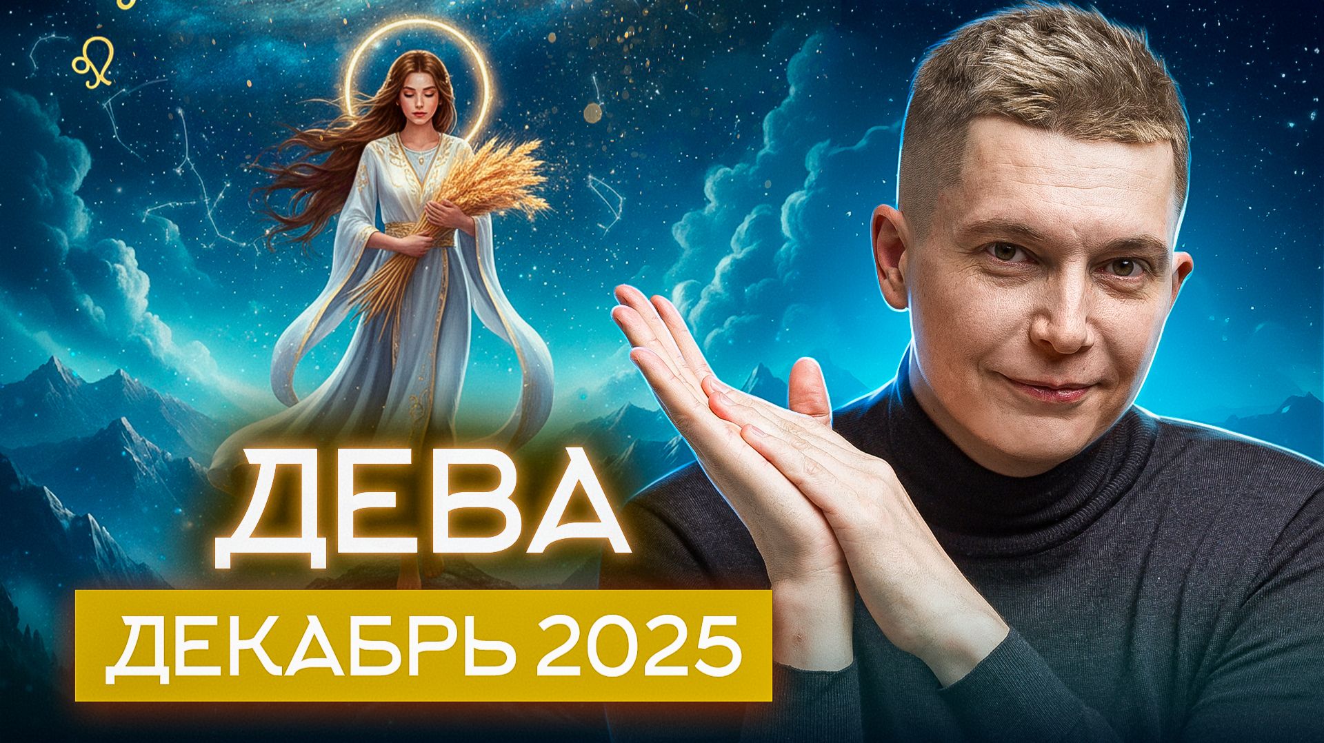 Дева Декабрь Гороскоп 2025. Душевный гороскоп Павел Чудинов