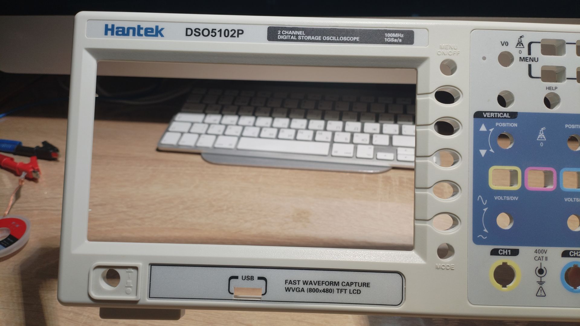 Осциллограф Hantek не работает панель управления