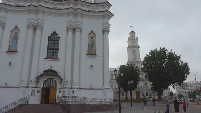 Музыкальные часы Ратуши. Витебск.