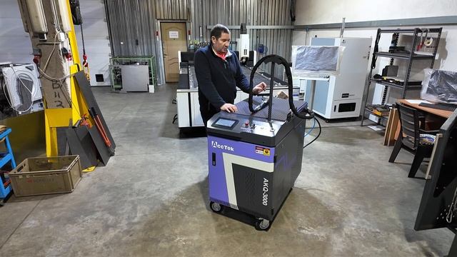 Обзор аппарата лазерной чистки Acctek AKQ3000