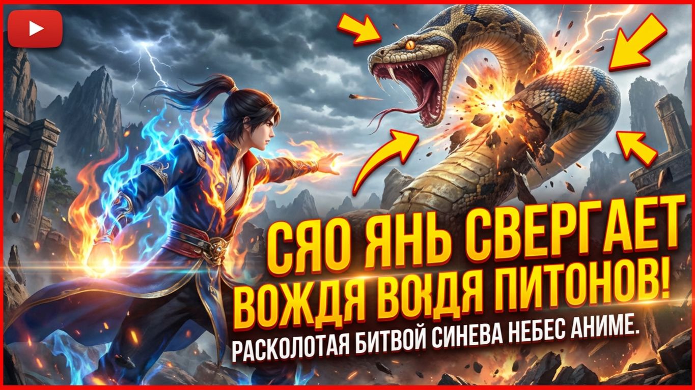 Расколотая Битвой Синева Небес - Сяо
Янь взял власть Глубинных Питонов!
Вождь Племени Вернулся?