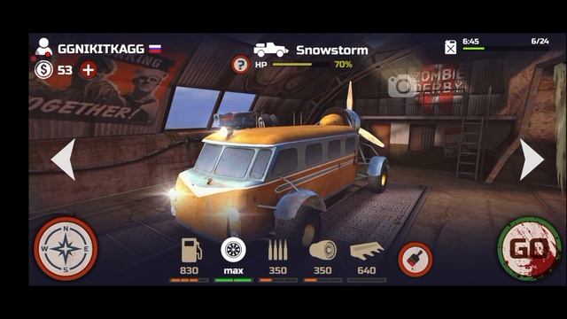 🧟🎅ЗИМНЯЯ ЛОКАЦИЯ! ЗОМБИ САНТА!🎅🧟|Zombie Derby 2|Прохождение #4